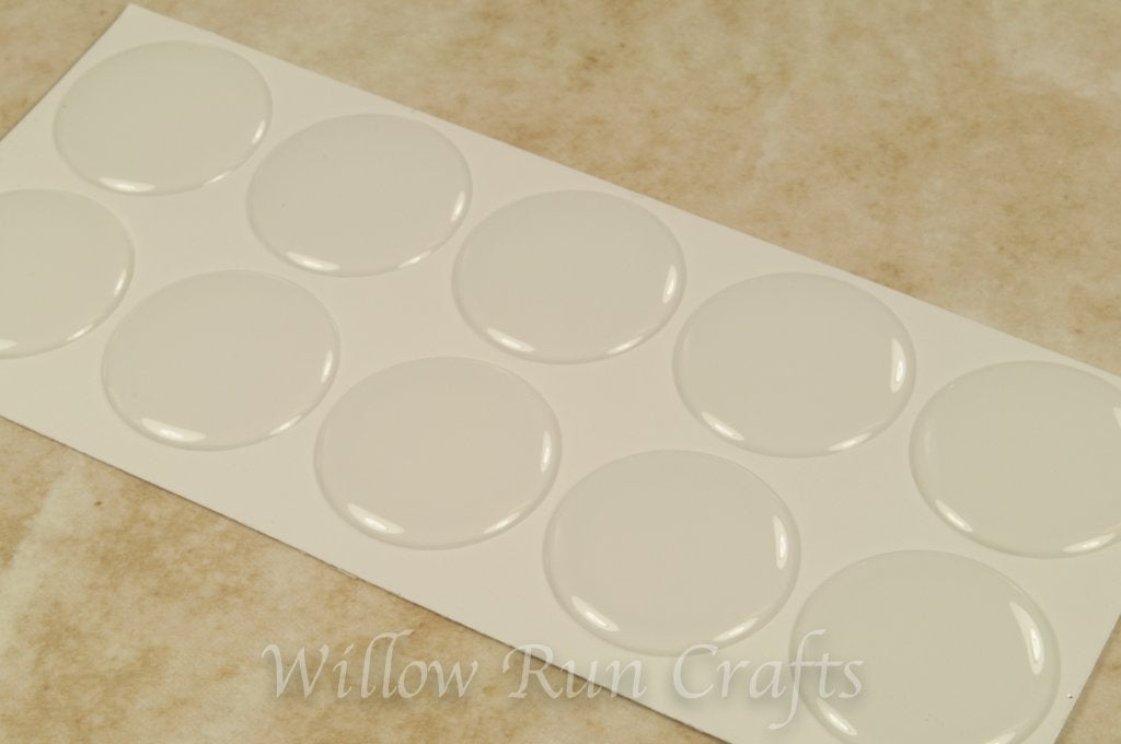 20mm circle epoxy domes – Willow Run Crafts